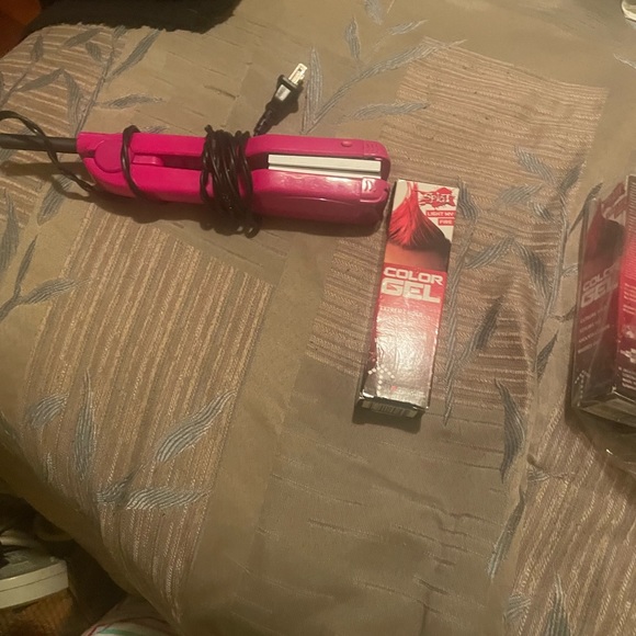 Accessories | Crimper Red Color Hair Gel | Poshmark